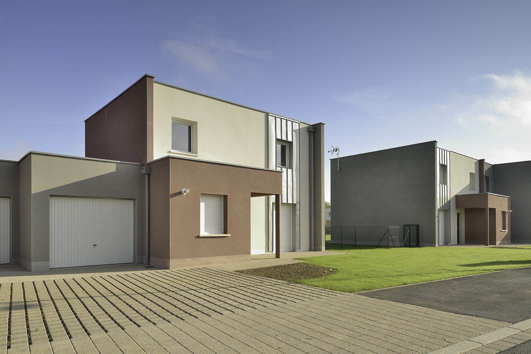 Construction de 15 maisons en bande - DSA Architecture